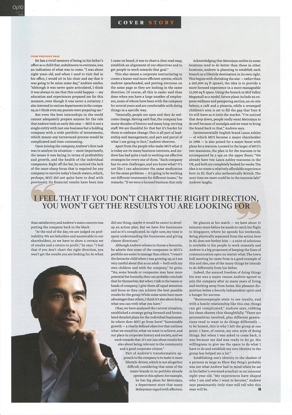 Inheriting the MUI Empire - THE MUI GROUP